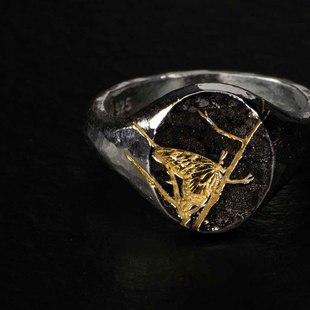 Silver & Gold Ring - METAMORPHOSIS – AHW Studio
