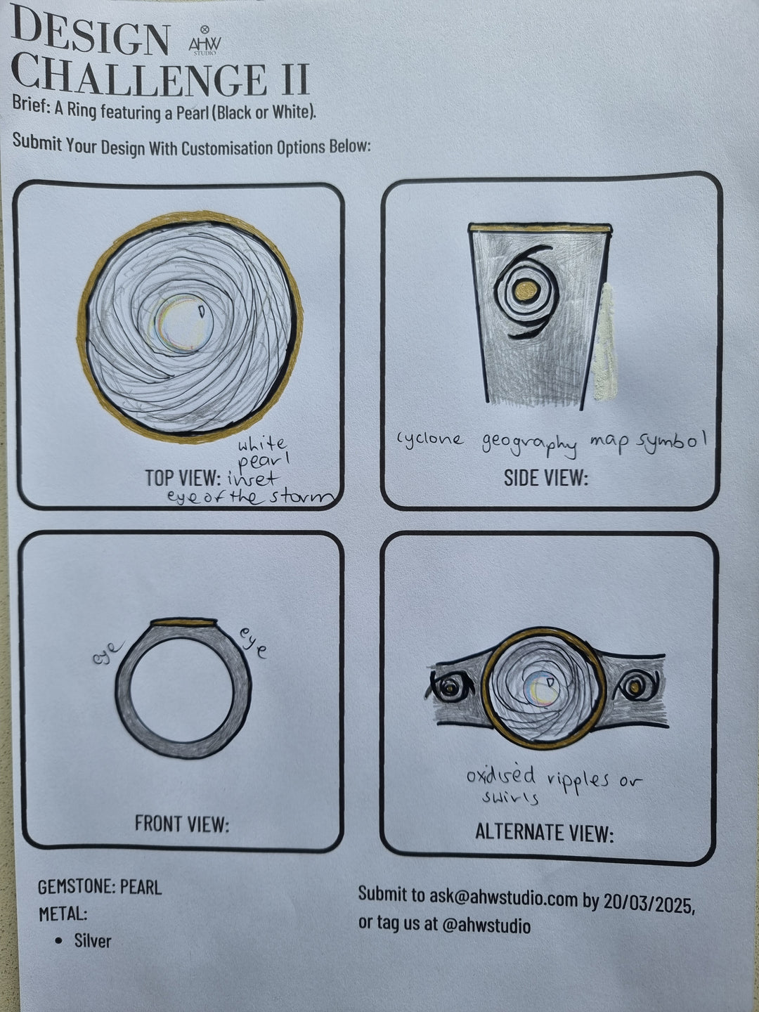DESIGN CHALLENGE – AHW Studio