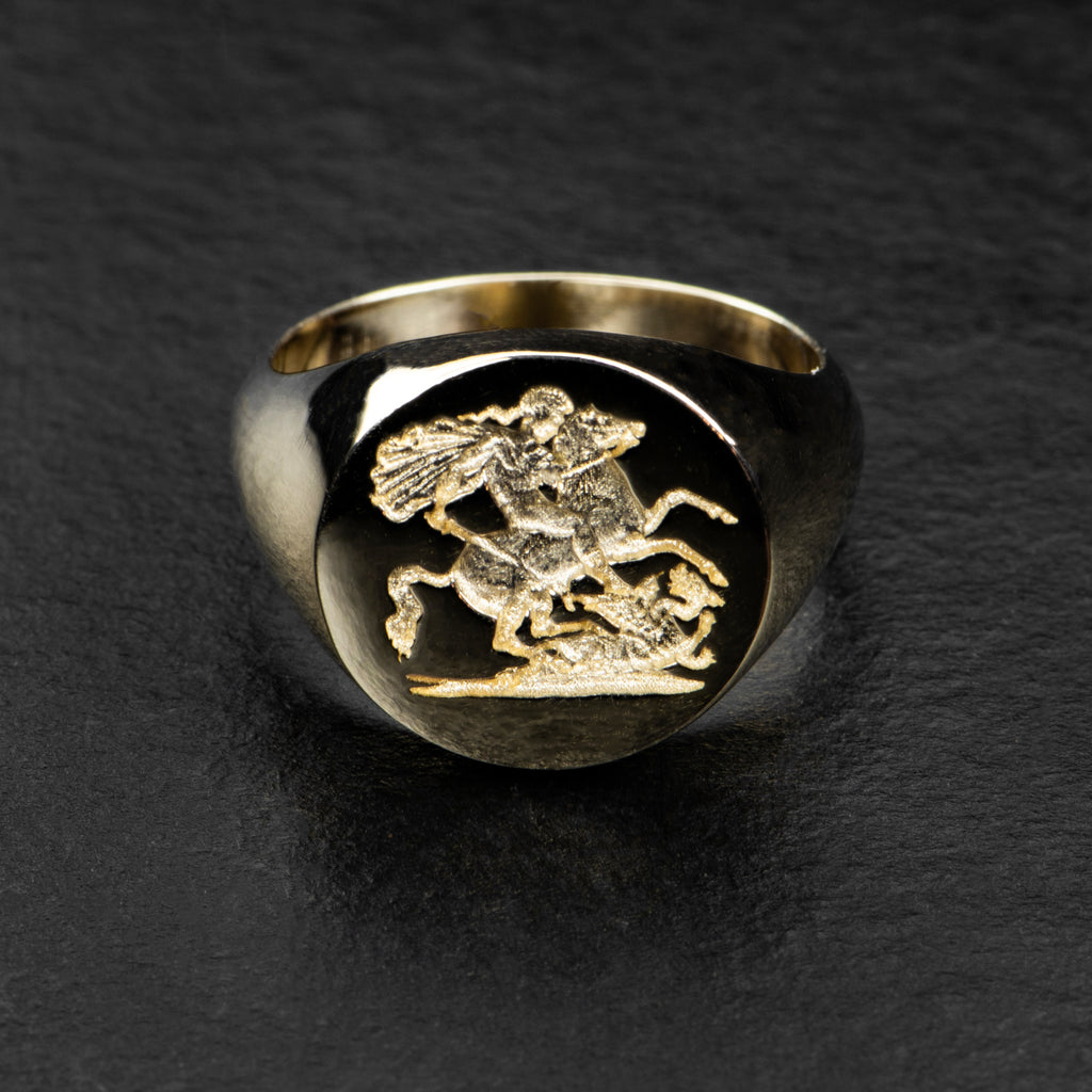 Personalised Signet Ring - WELLINGTON – AHW Studio