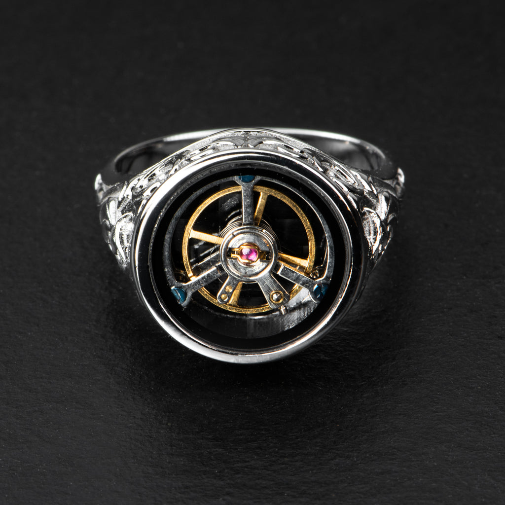 Silver Spinner Ring | Handcrafted from AHW Studio