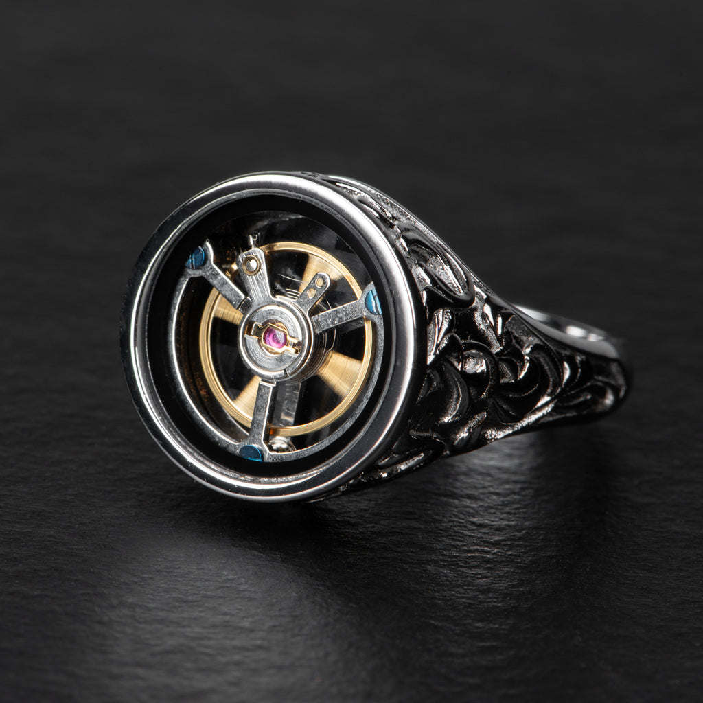 Silver Spinner Ring | Handcrafted from AHW Studio