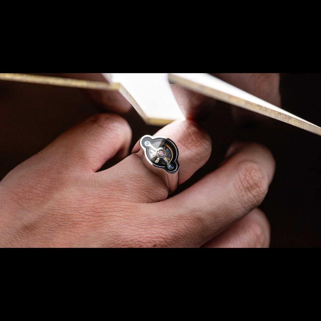Silver Spinner Ring | Handcrafted from AHW Studio
