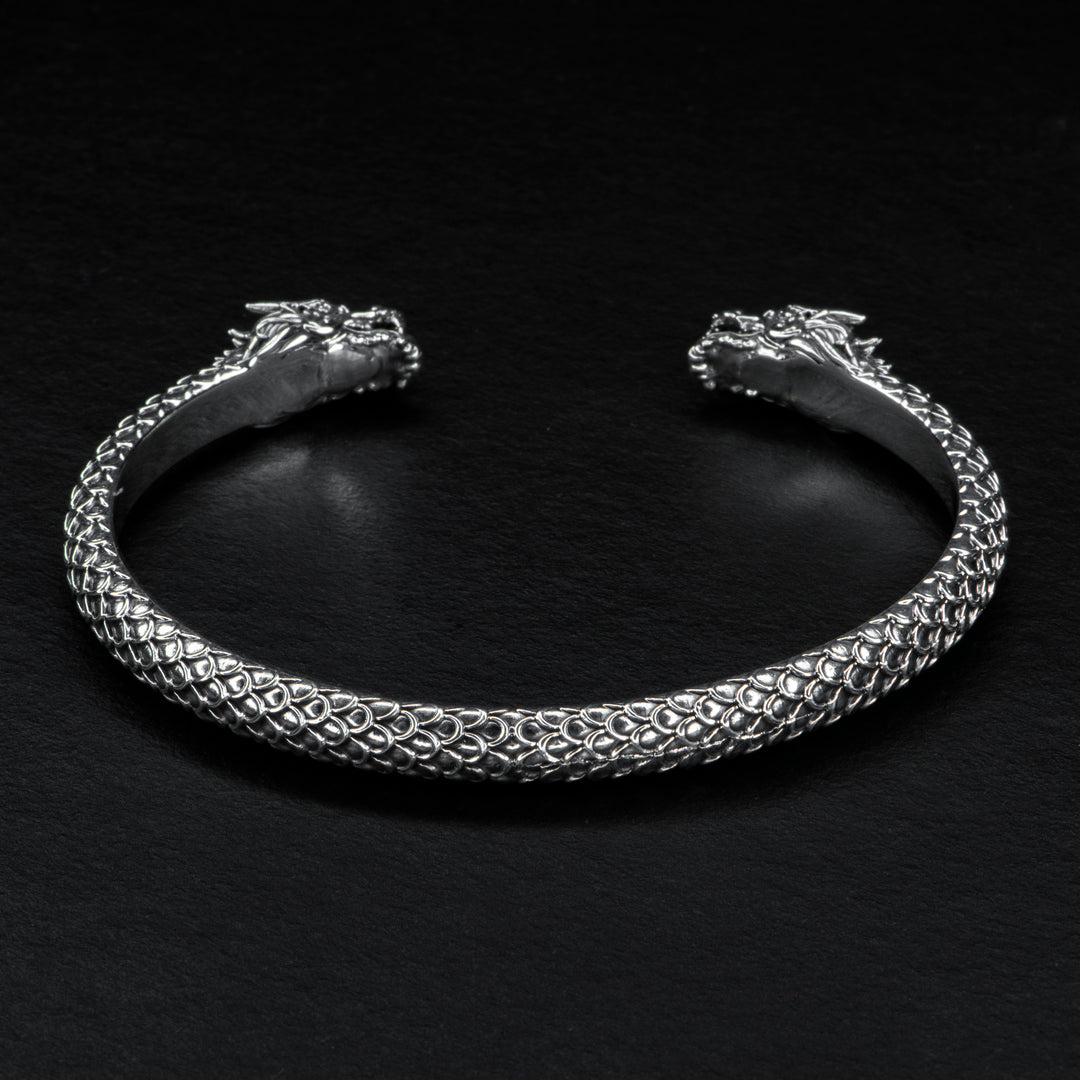 Silver Dragon Cuff - DYNASTY – AHW Studio
