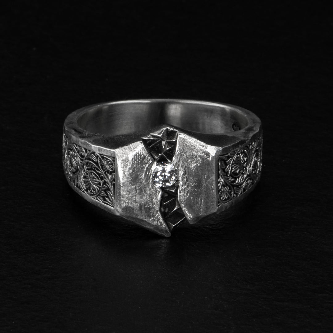 Silver Signet Rings - AHW Studio