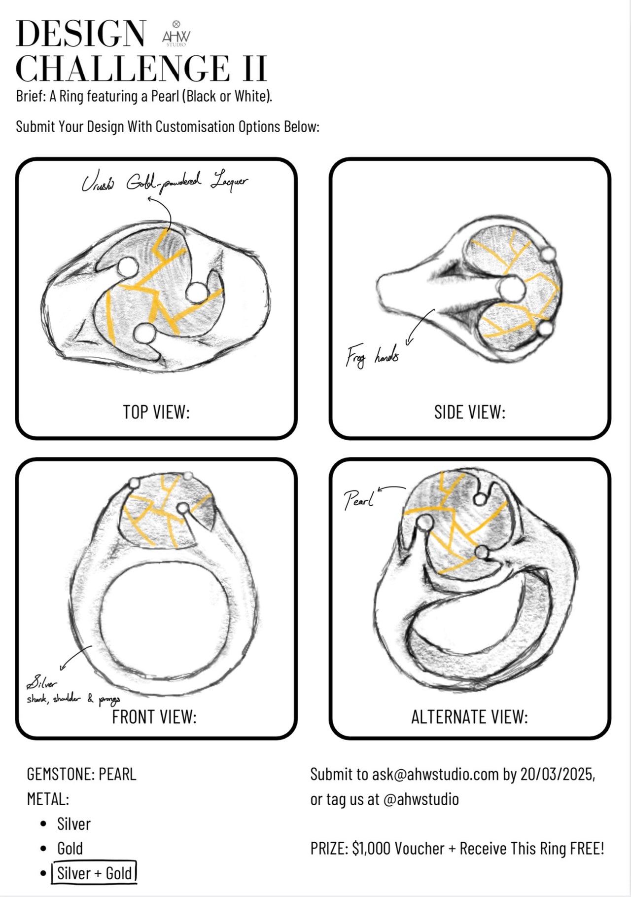 DESIGN CHALLENGE – AHW Studio