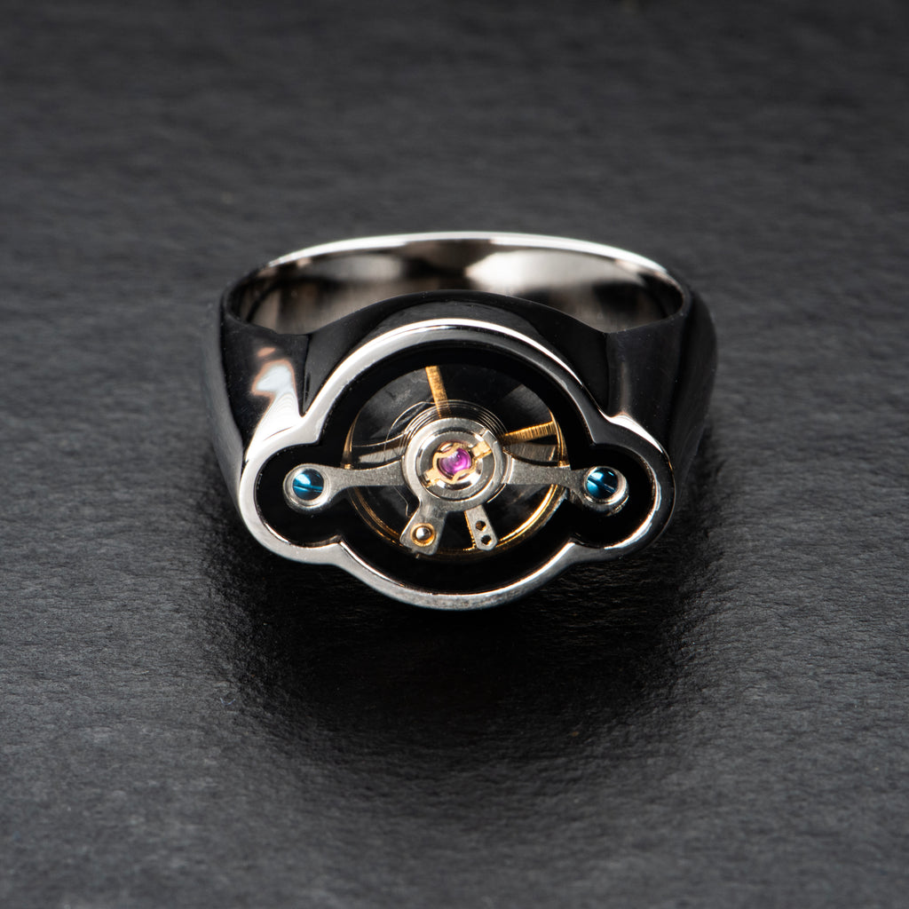 Silver Spinner Ring | Handcrafted from AHW Studio