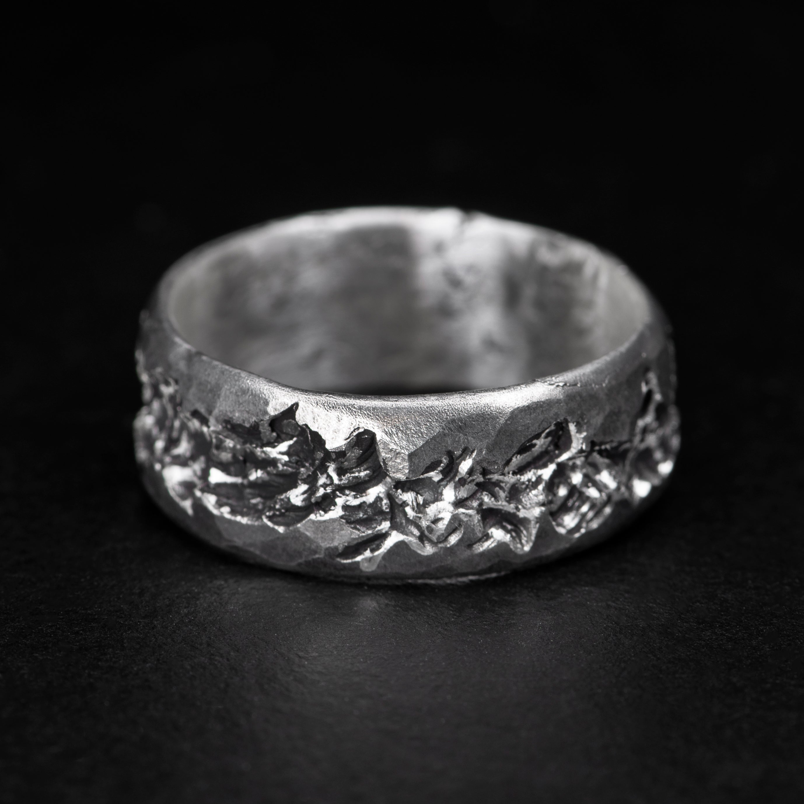 Carved Band Ring - CHASM – AHW Studio