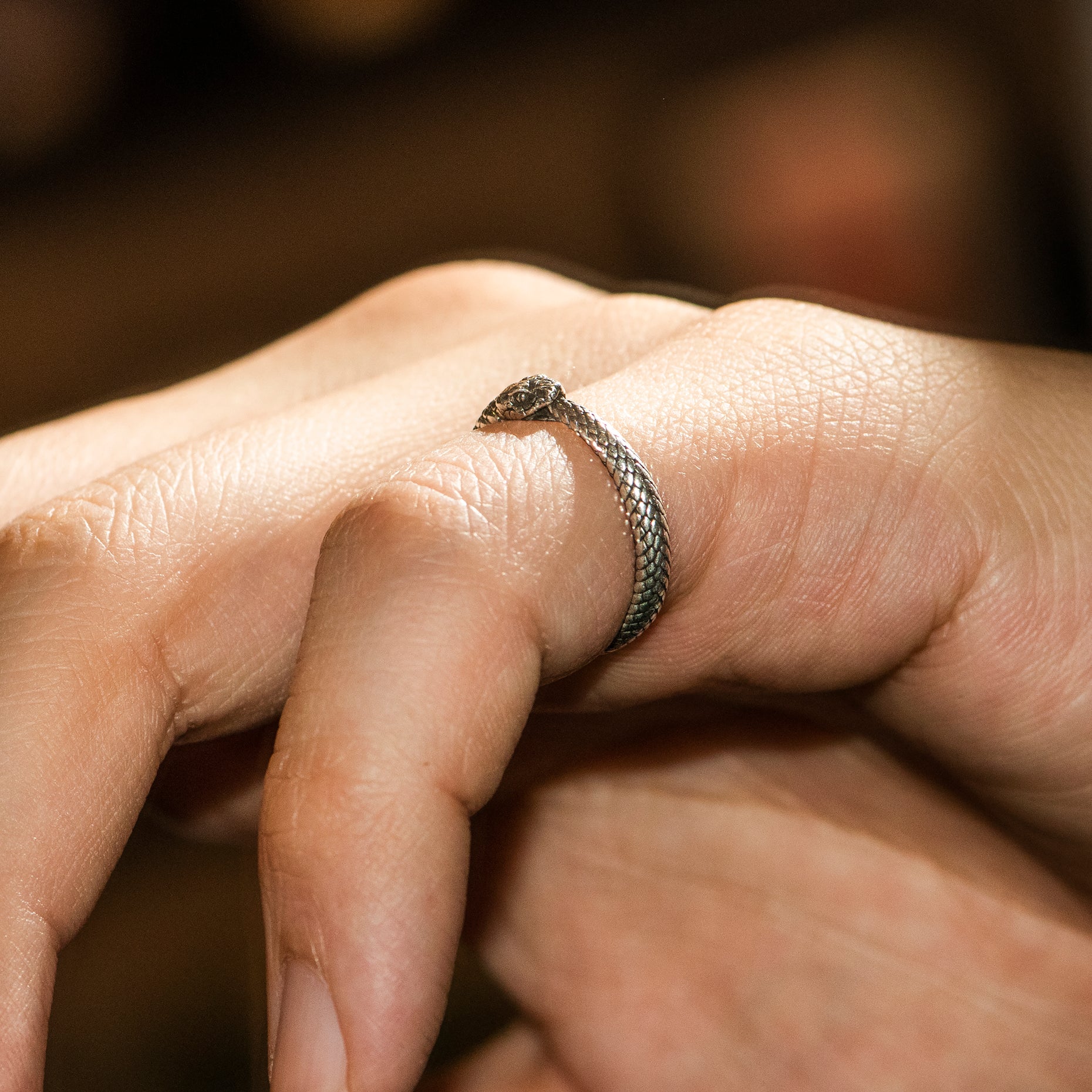 Snake Band Ring - ENDLESS – AHW Studio